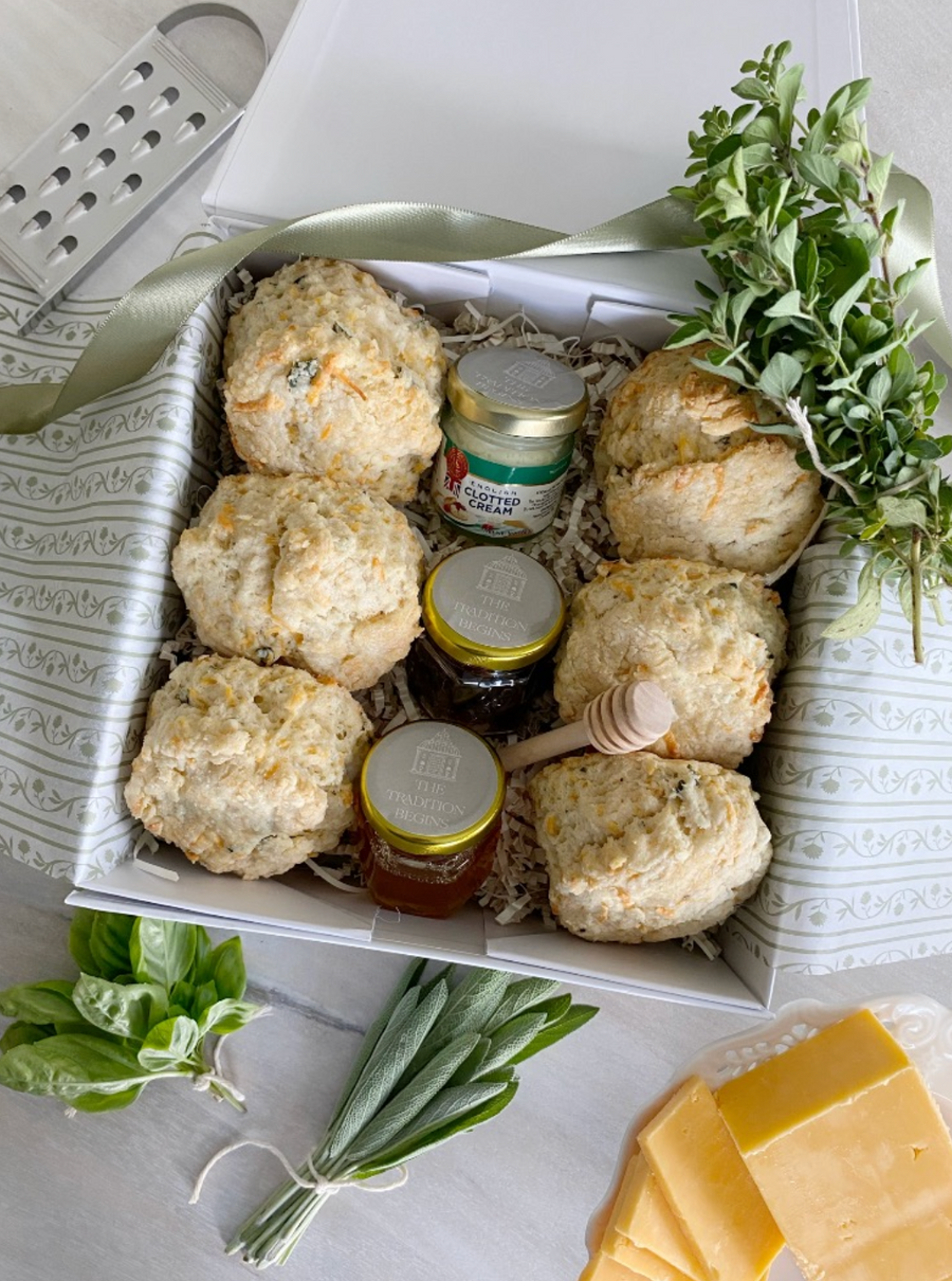 Cheddar Garden Herb Savory Cream Tea Box – The Tradition Begins